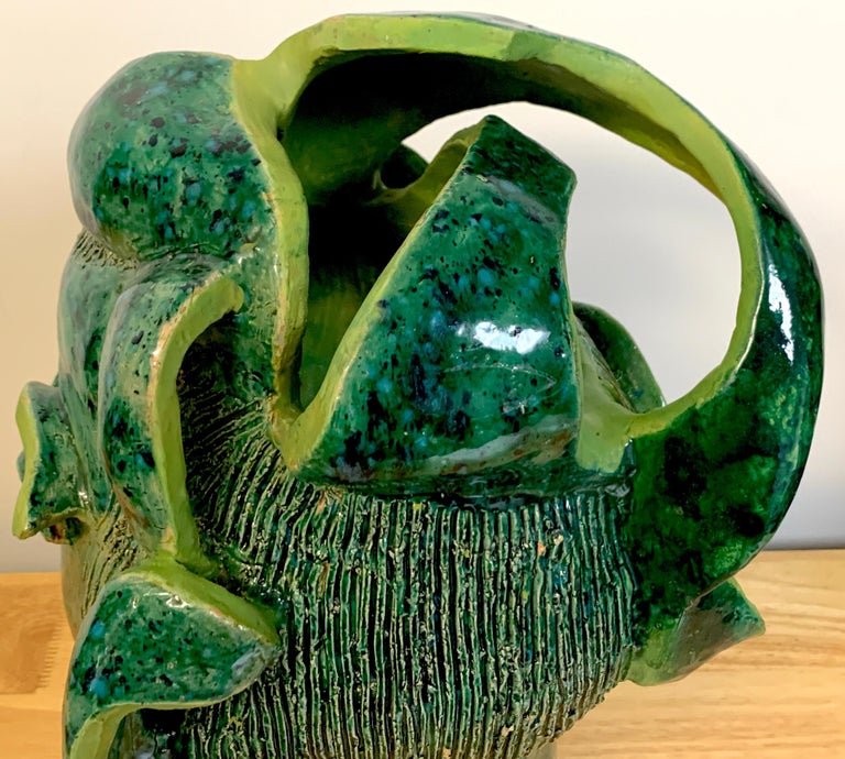 Vienna Secession Pottery Abstract Female Portrait Bust, circa 1930 at ...