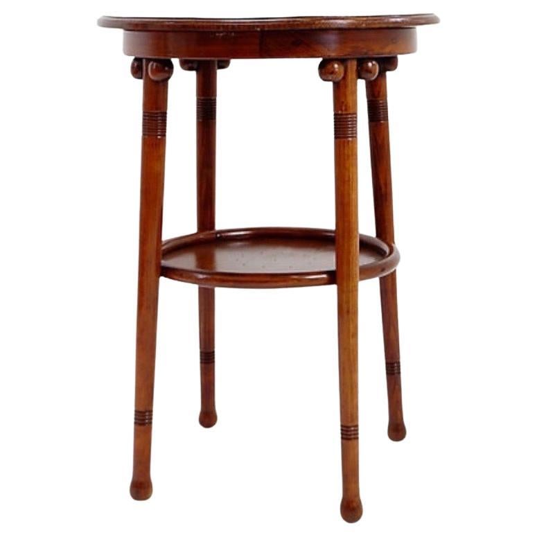 Vienna Secession Side Table by Gustav Siegel for Gebrüder Thonet ...