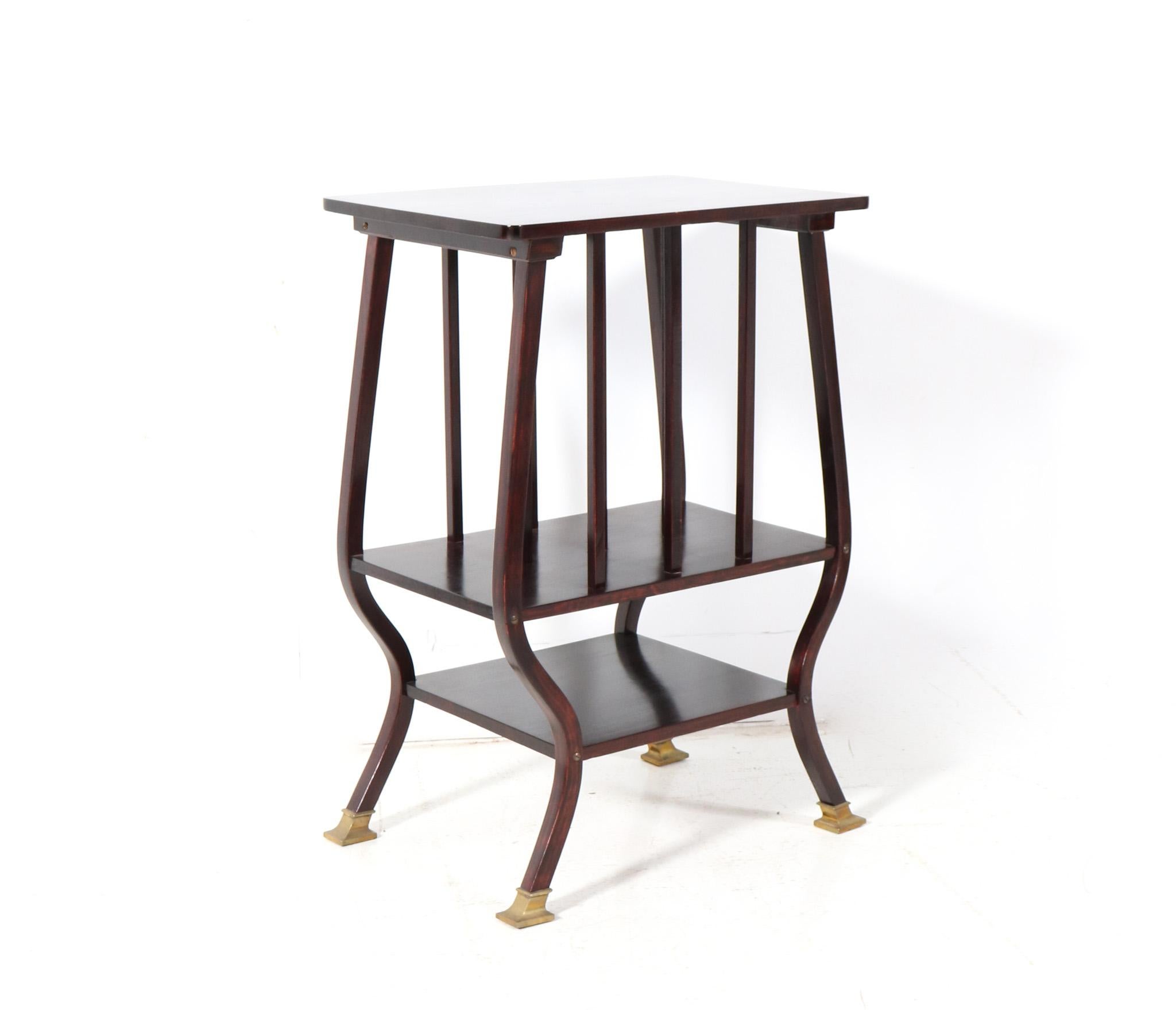 Vienna Secession Side Table by Gustav Siegel for Gebrüder Thonet ...
