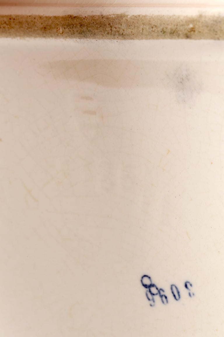 Vienna Secessionist Pottery Hinged Picnic Box at 1stDibs