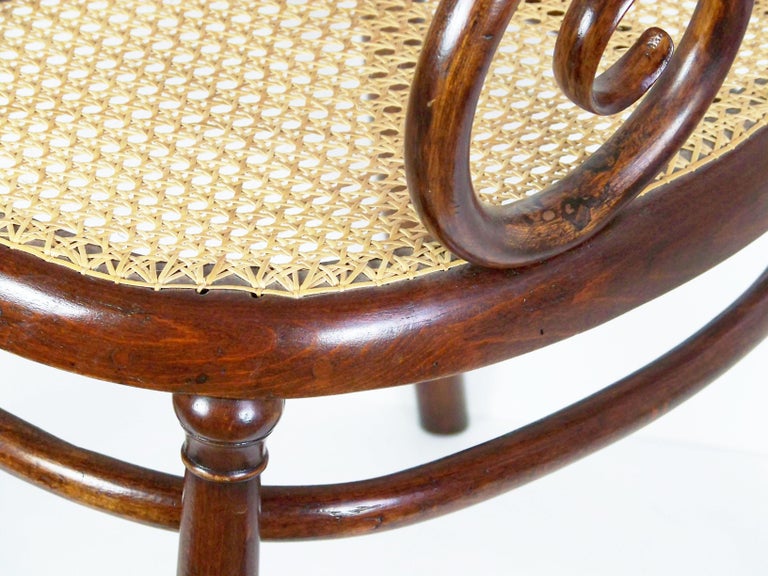Viennese Armchair, Model Nr.8, circa 1870 at 1stDibs