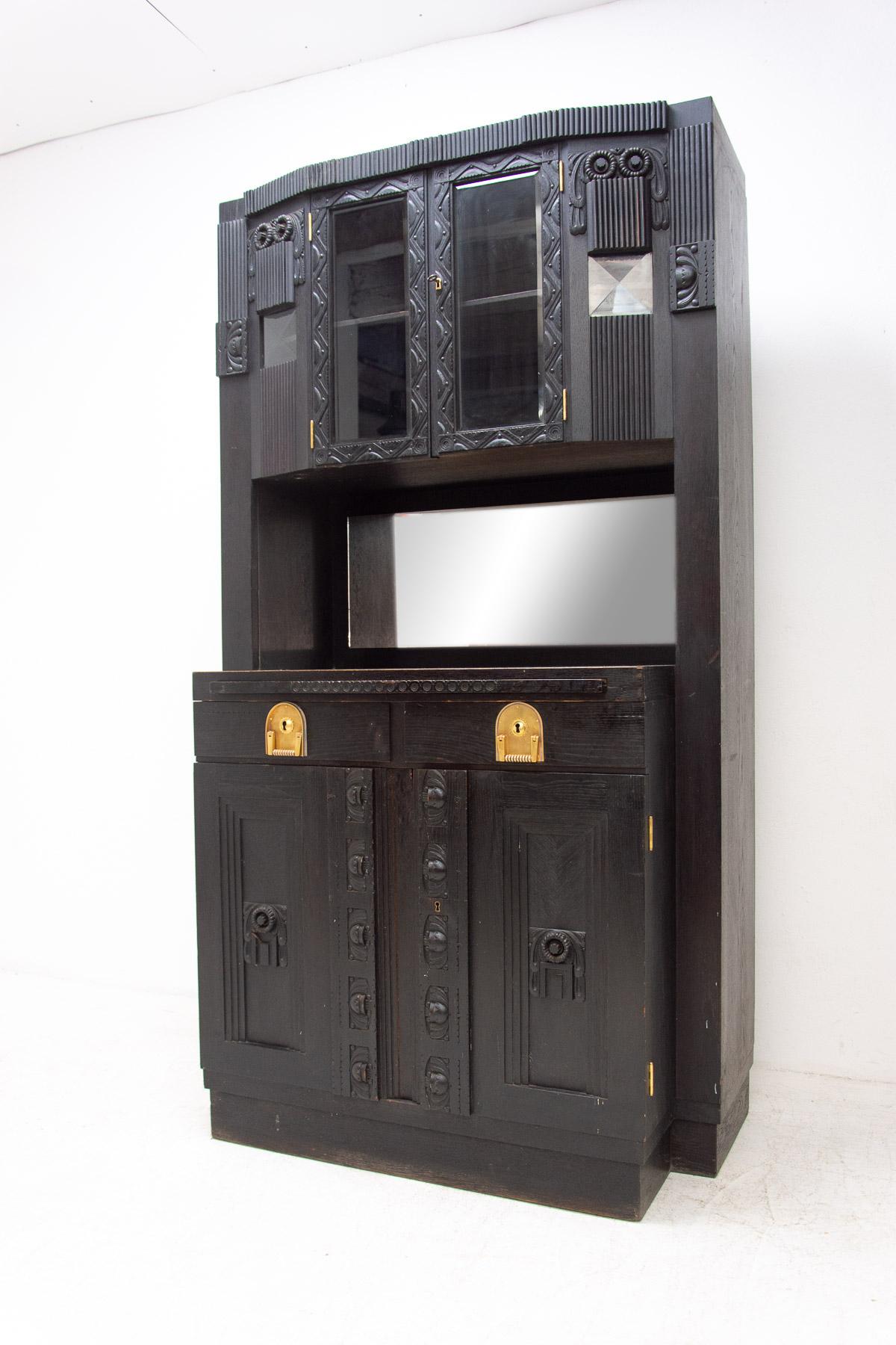 Viennese Art Nouveau Sideboard, 1910, Austria Hungary For Sale at 1stDibs