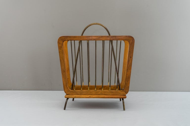 Viennese Magazine Rack, circa 1950s For Sale at 1stDibs