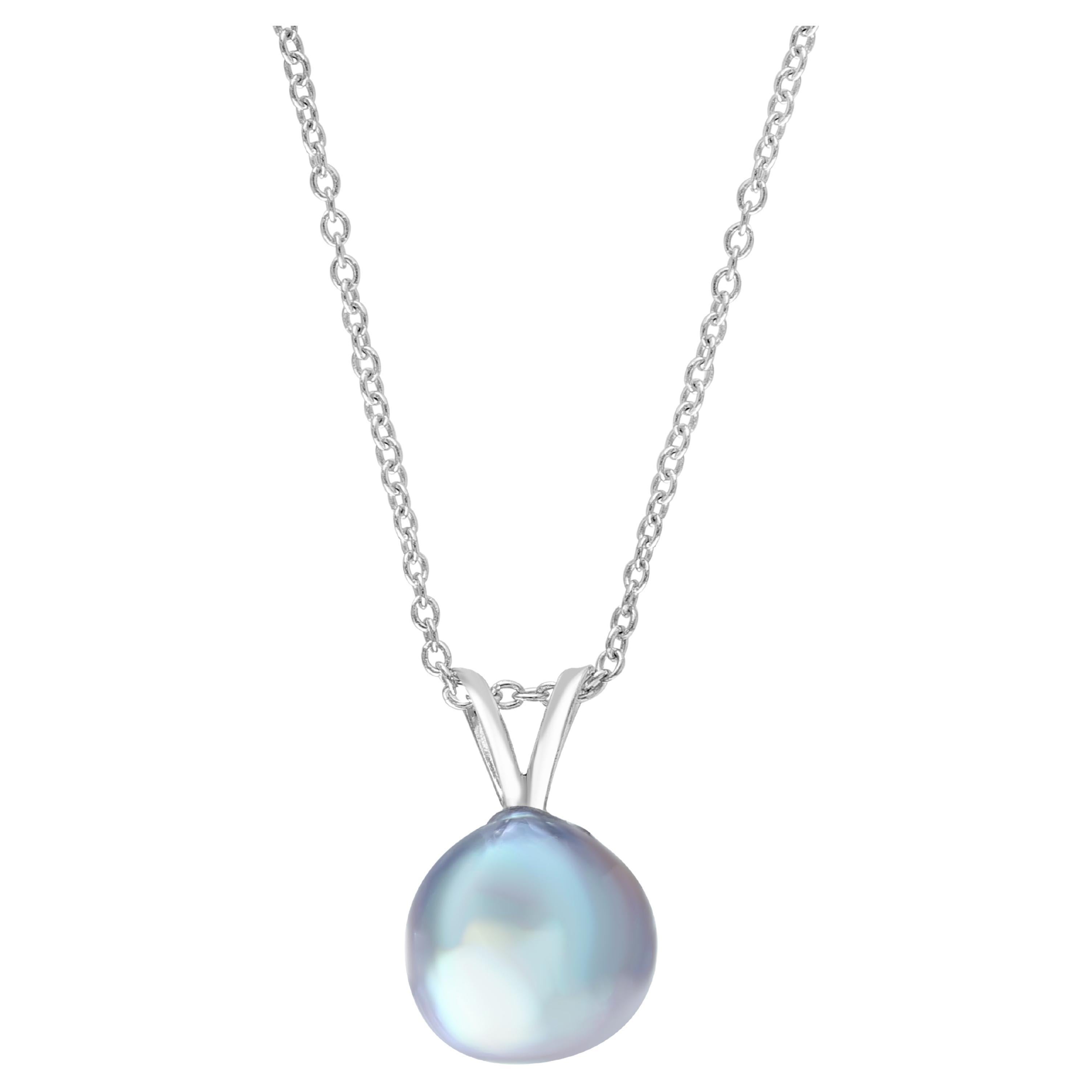 Japanese Blue Akoya Baroque Necklace For Sale at 1stDibs | blue akoya ...