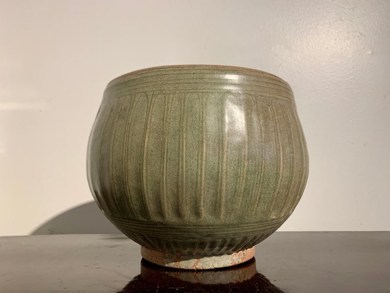 Vietnamese Celadon Lotus Vessel, Ly or Tran Dynasty, 13th/14th Century ...