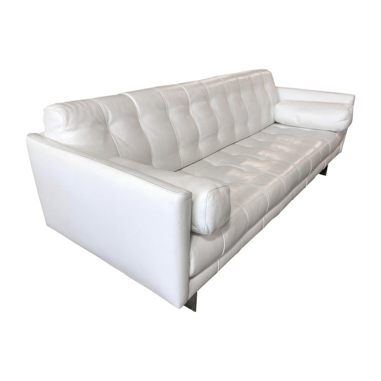 Vig Funriture A&x Casa Luxury Nirvana White Leather Sofa For Sale at ...