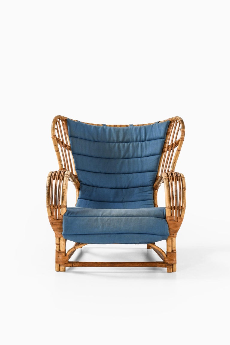 Viggo Boesen Easy Chair Produced by R. Wengler For Sale at 1stDibs