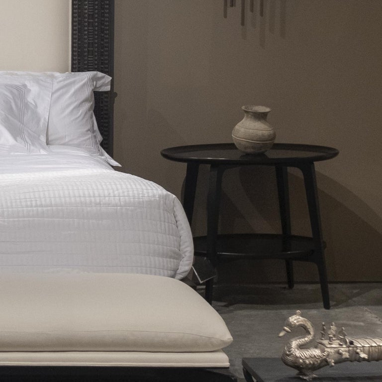 Vignon Lamp Table, Danish Style of the 50s with Metal Legs, Top and ...