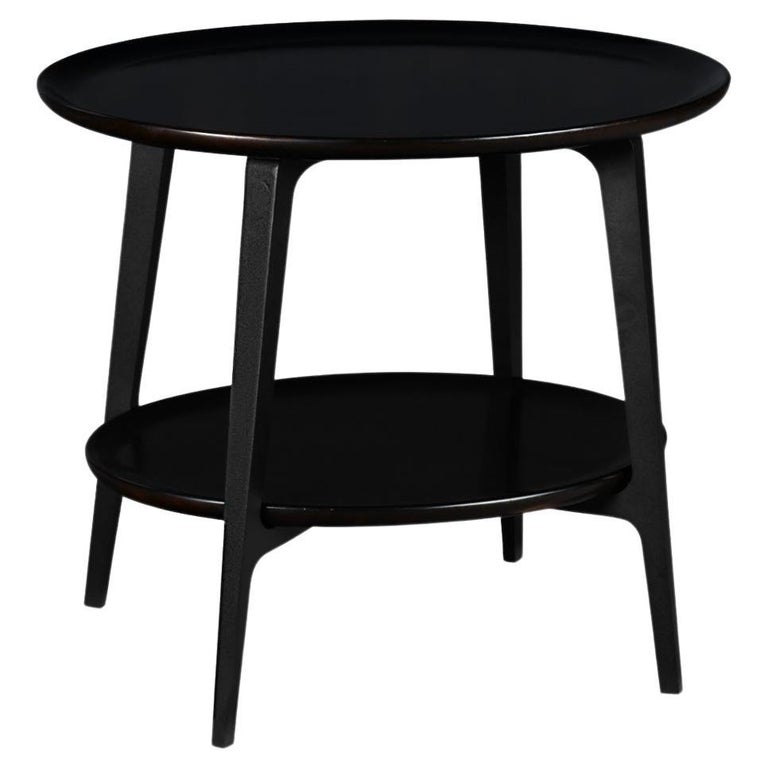 Vignon Lamp Table, Danish Style of the 50s with Metal Legs, Top and ...