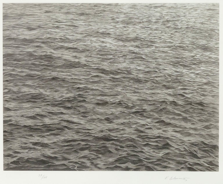 Vija Celmins - Vija Celmins "Ocean with Cross #1", 2005 at 1stDibs ...
