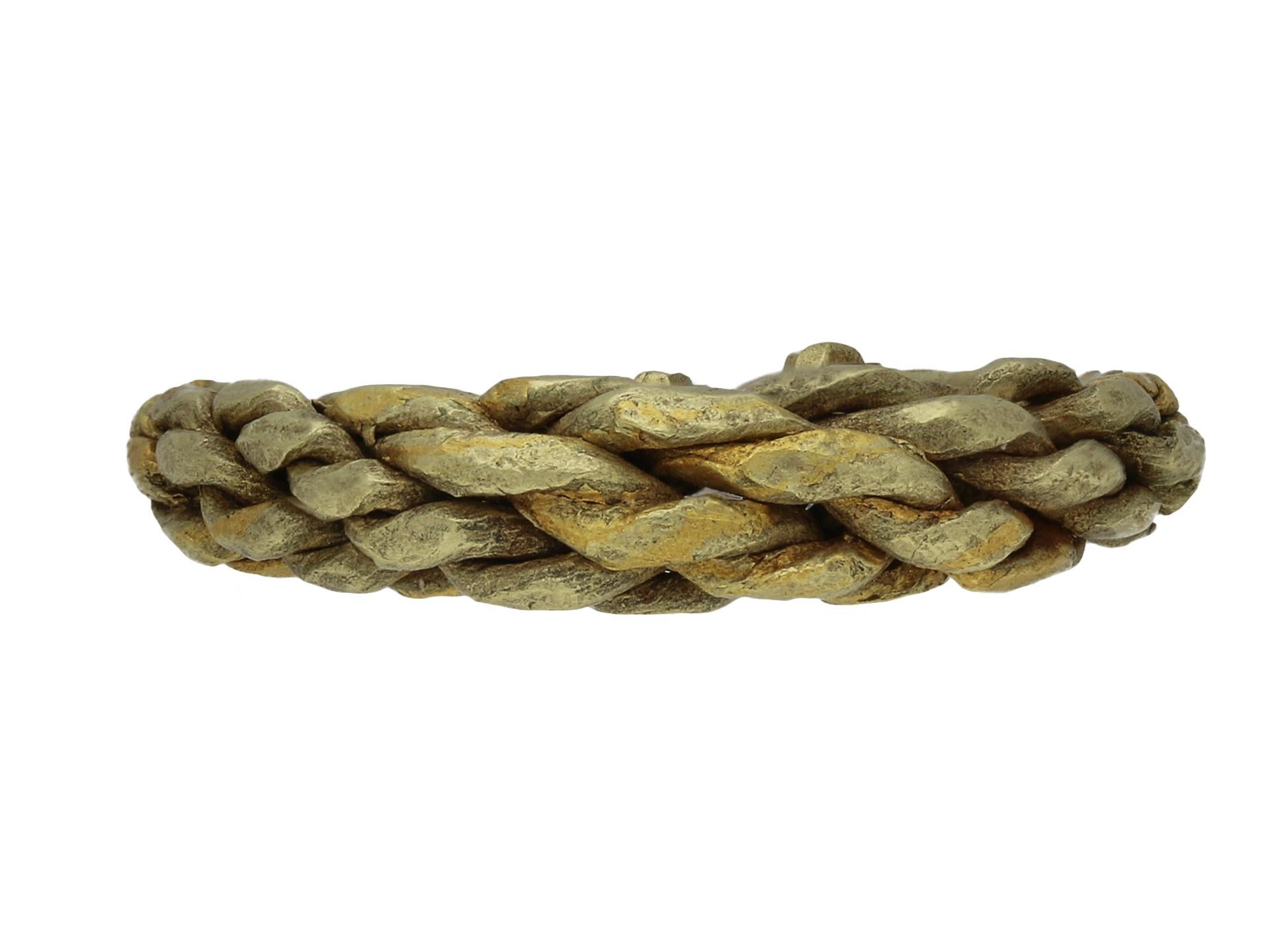 Viking Gold Plaited Ring, circa 9th-11th Century For Sale at 1stDibs