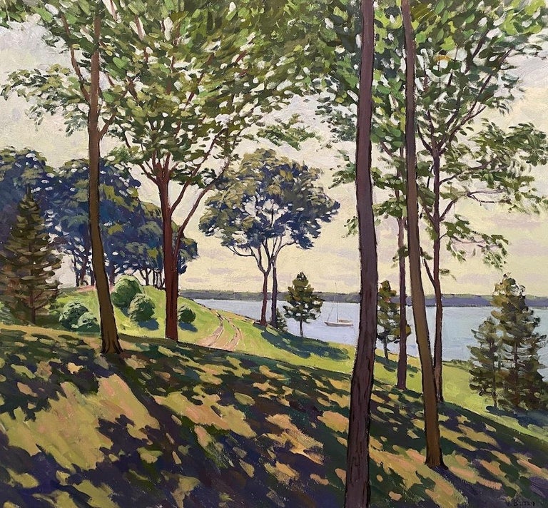 Viktor Butko - Dappled Light on the Hill For Sale at 1stDibs