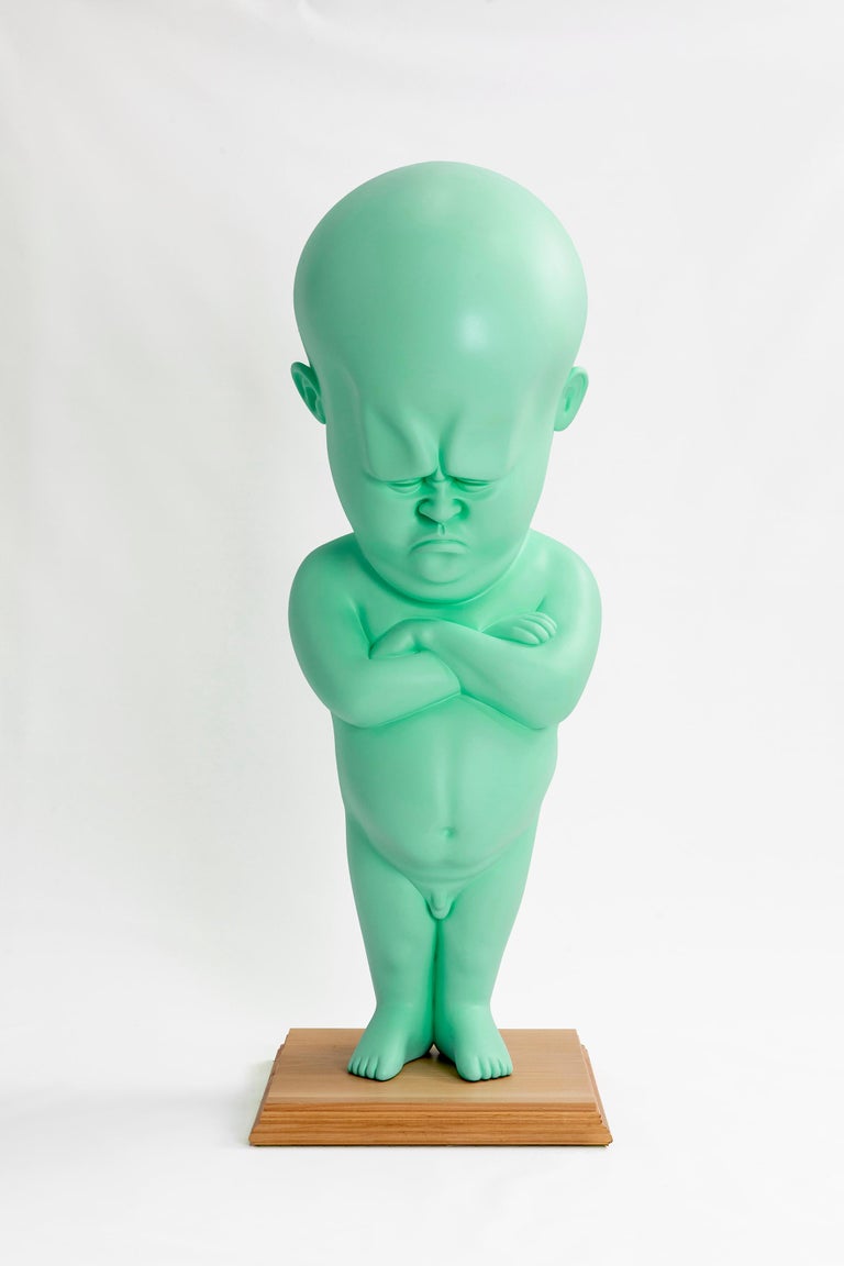 Viktor Frešo - Angry Boy Azure For Sale at 1stDibs