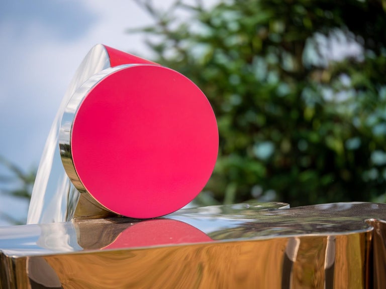 Viktor Mitic - Constellation - tall, post-pop, abstract, gold plated ...