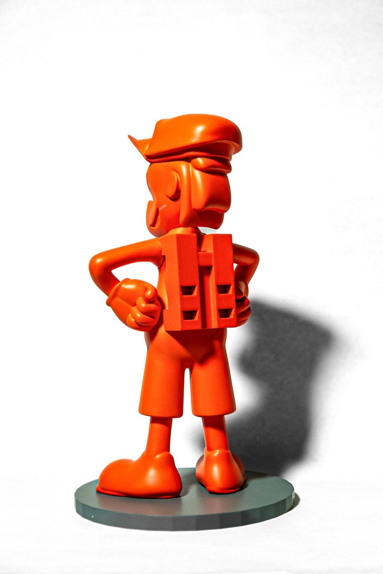 Viktor Mitic - XOX Attitude Orange 1/10 - graphic, pop-art, figurative ...