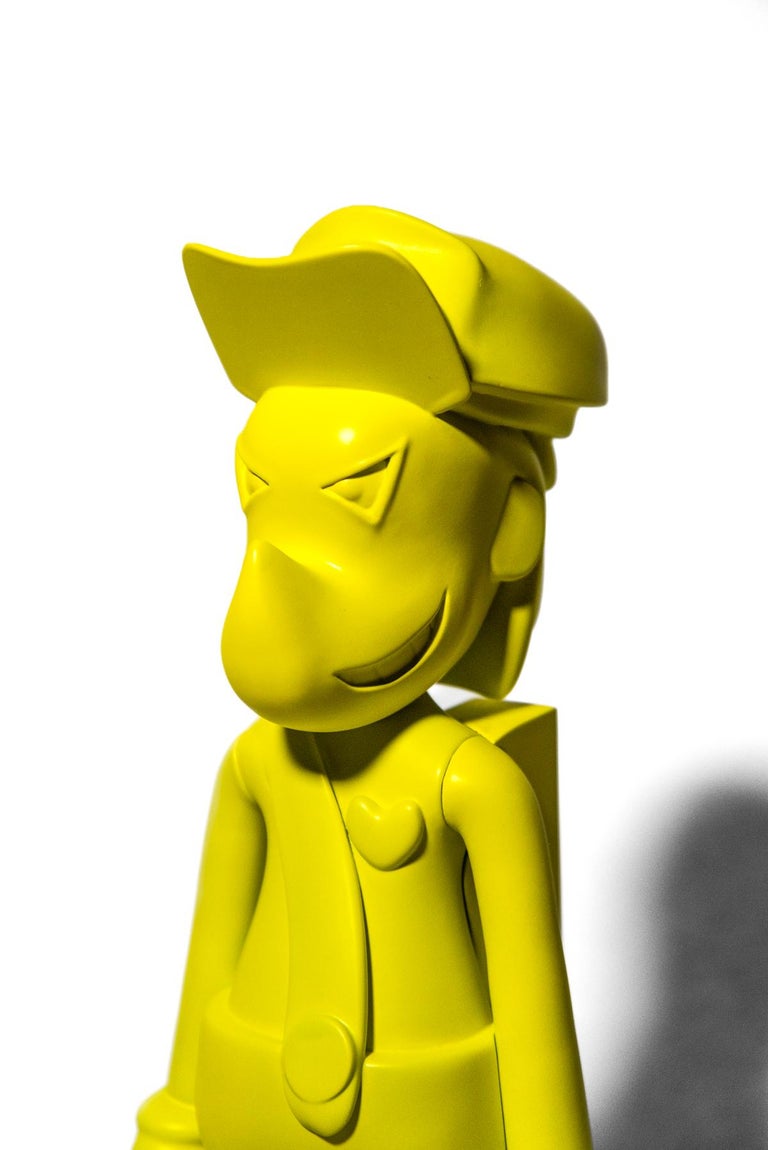 Viktor Mitic - XOX Chill Yellow 1/10 - graphic, pop-art, figurative ...