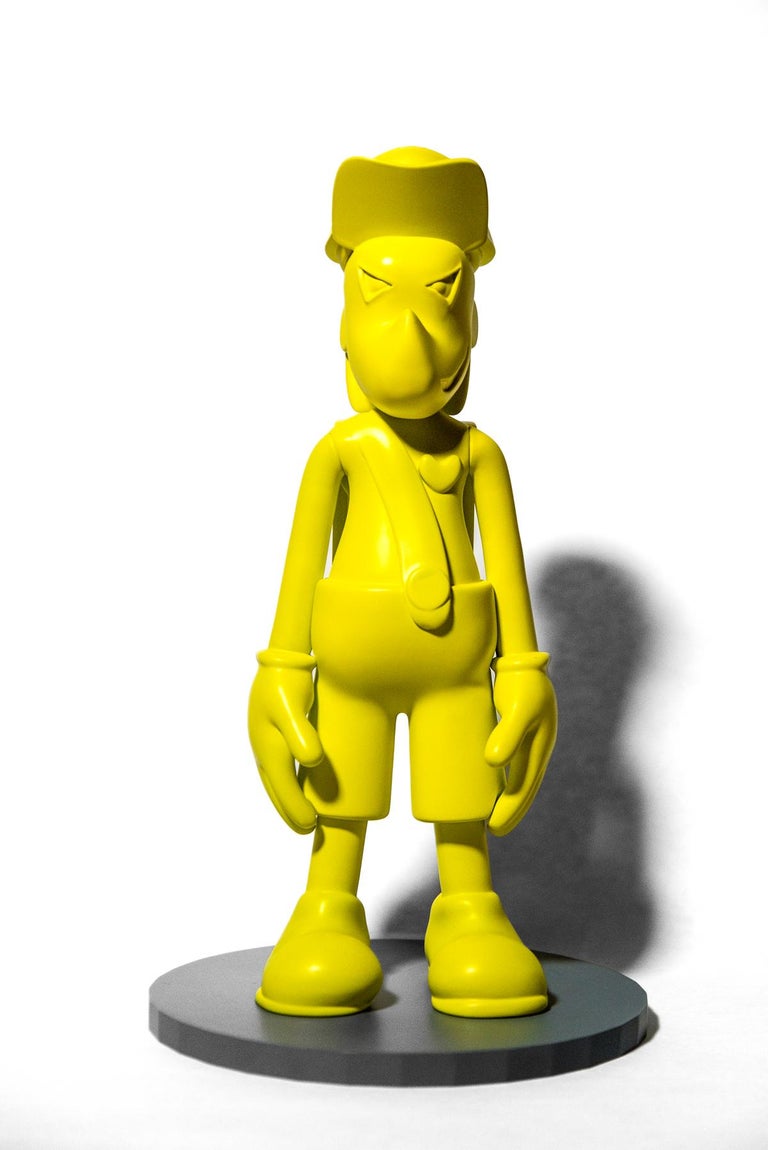 Viktor Mitic - XOX Chill Yellow 1/10 - graphic, pop-art, figurative ...