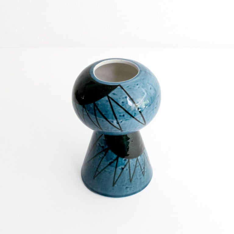 Vilhelm Bjerke Petersen 3 Ceramic Pieces with Abstract Designs ...