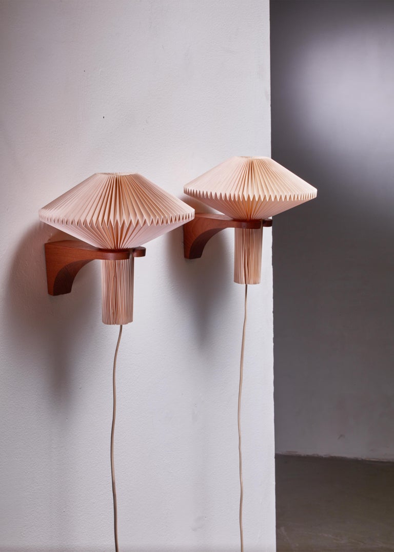Vilhelm Wohlert Pair of Wall Lamps, Denmark at 1stDibs