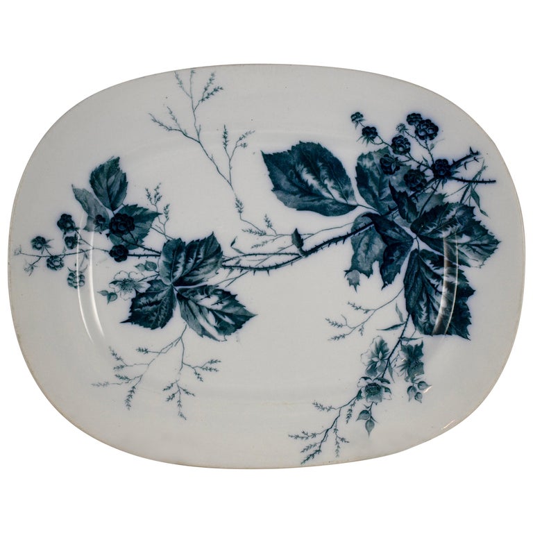 Villeroy and Boch Aesthetic Movement Rubus Blackberry Pattern Mettlach ...