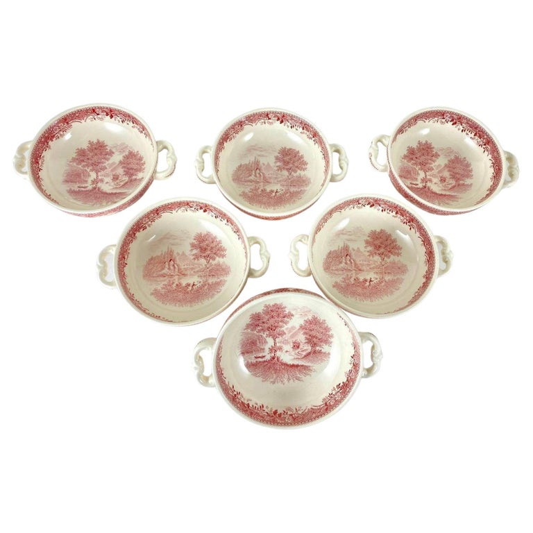 Villeroy and Boch Bouillon Bowl from Red Burgenland Collection, Germany ...