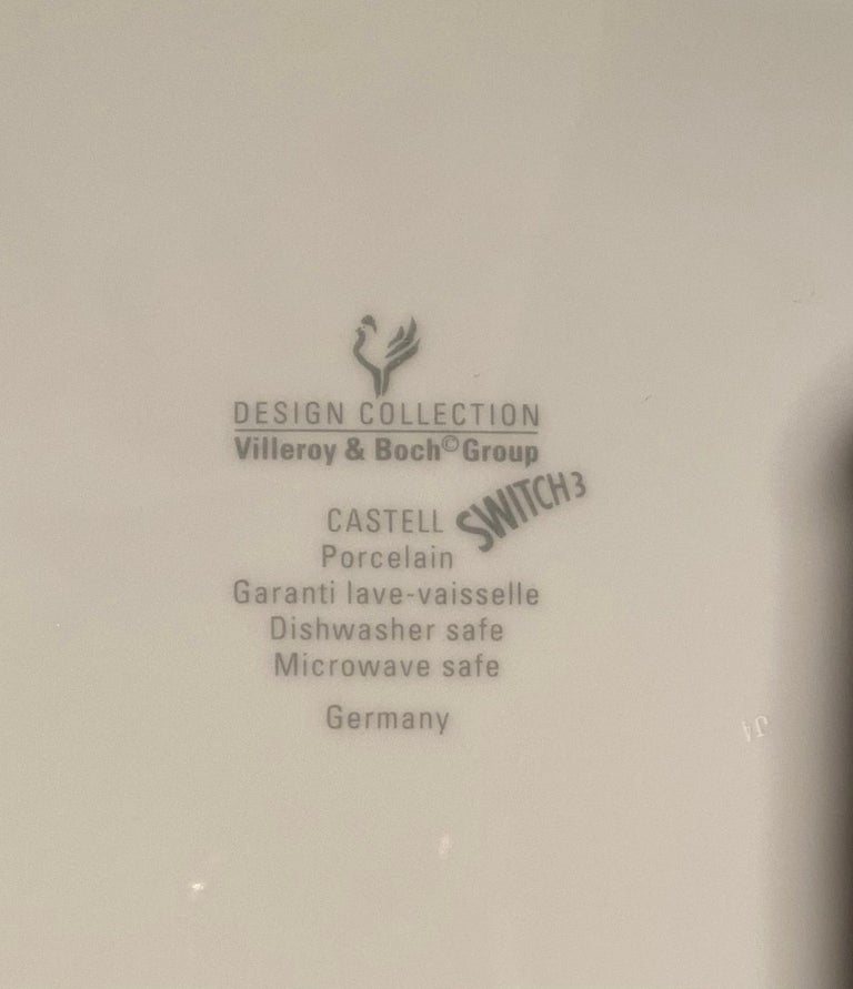 Villeroy and Boch Castell Switch 3 Round Chop Serving Plate For Sale at ...