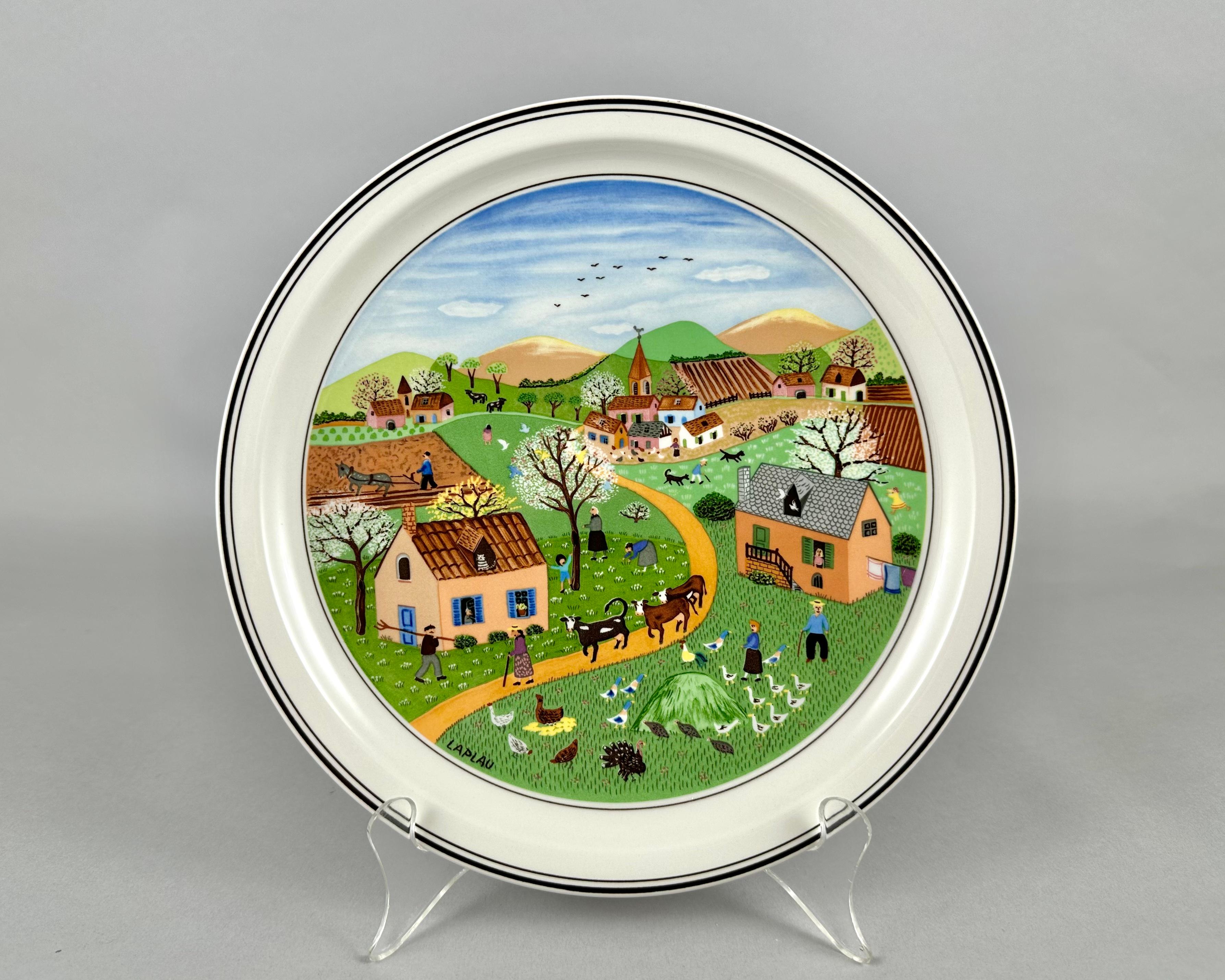 Villeroy and Boch Design Naif Decorative Plates Four Seasons by G ...