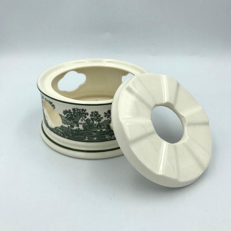 Villeroy and Boch Teapot Warmer, Vintage Dark Green Rusticana, Germany ...