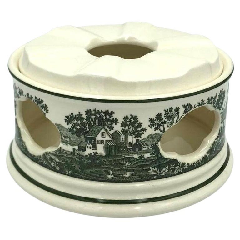 Villeroy and Boch Teapot Warmer, Vintage Dark Green Rusticana, Germany ...