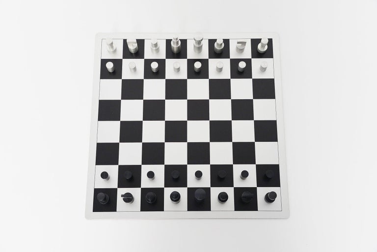 Vilmos Huszár Chess Game, Holland 1973 De Stijl at 1stDibs