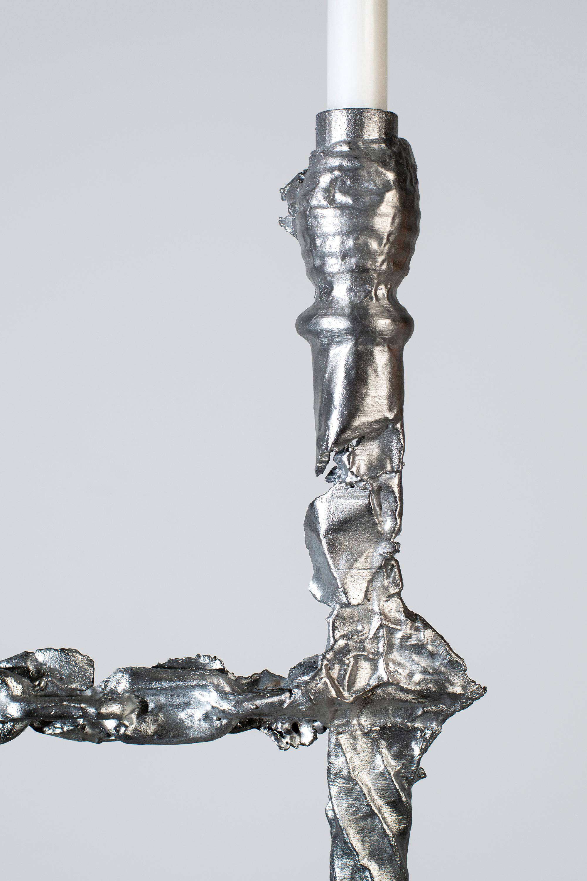 Vilnius Wastewater Candelabra by Vilius Dringelis For Sale at 1stDibs
