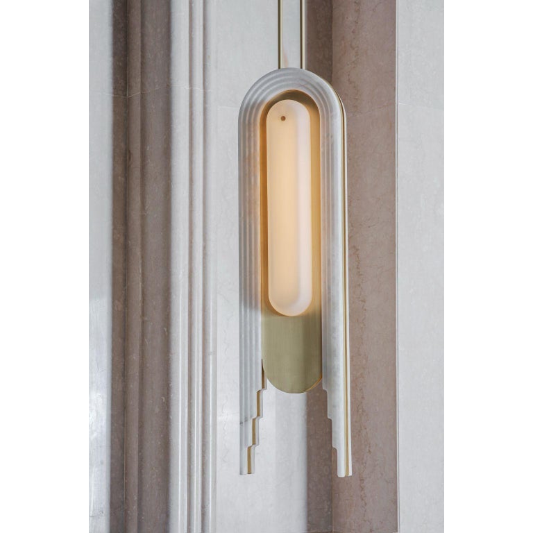 Vima Large Pendant Light by Bert Frank For Sale at 1stDibs
