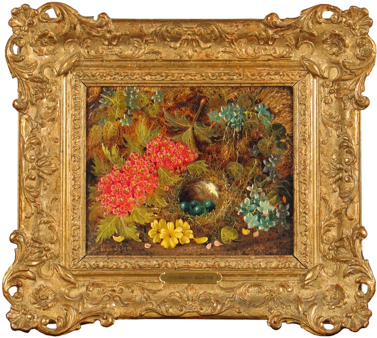 Vincent Clare - Still Life with Bird's Nest For Sale at 1stDibs