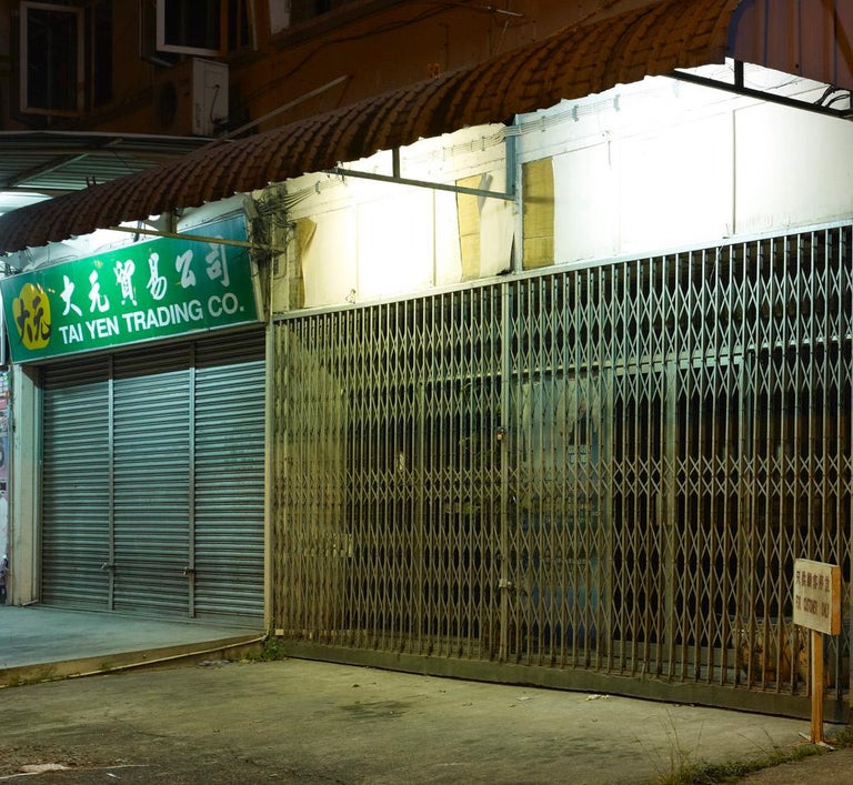 Vincent Dixon - Borneo 7: urban city architecture in dark night with ...