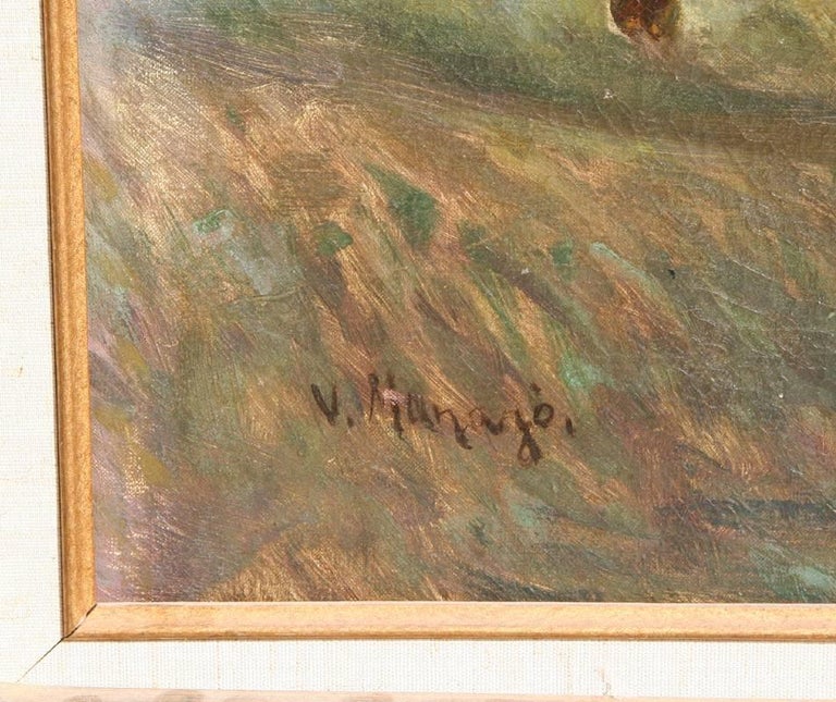 Vincent Manago - Moroccan Battle Scene, Orientalist Painting by Vincent ...