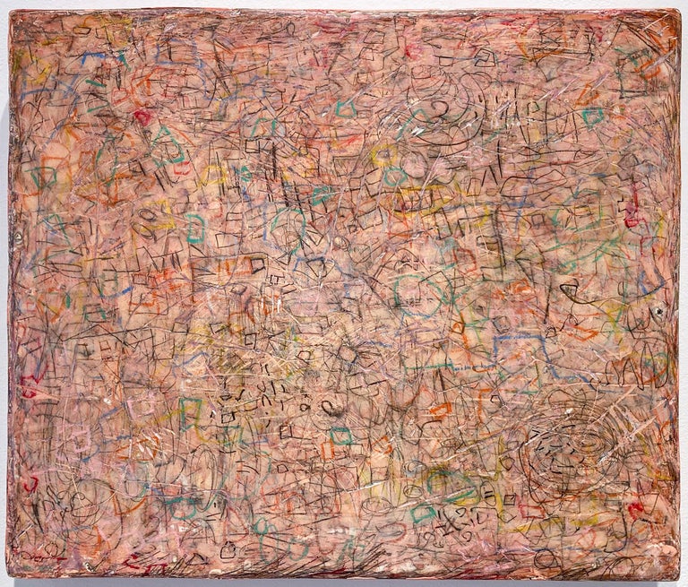 Vincent Pomilio - Ancient Origin (Abstract Expressionist Painting on ...