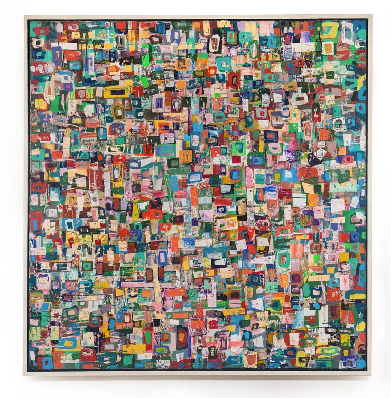 Vincent Pomilio - Memory Wall: Maximalist Abstract Geometric Painting ...
