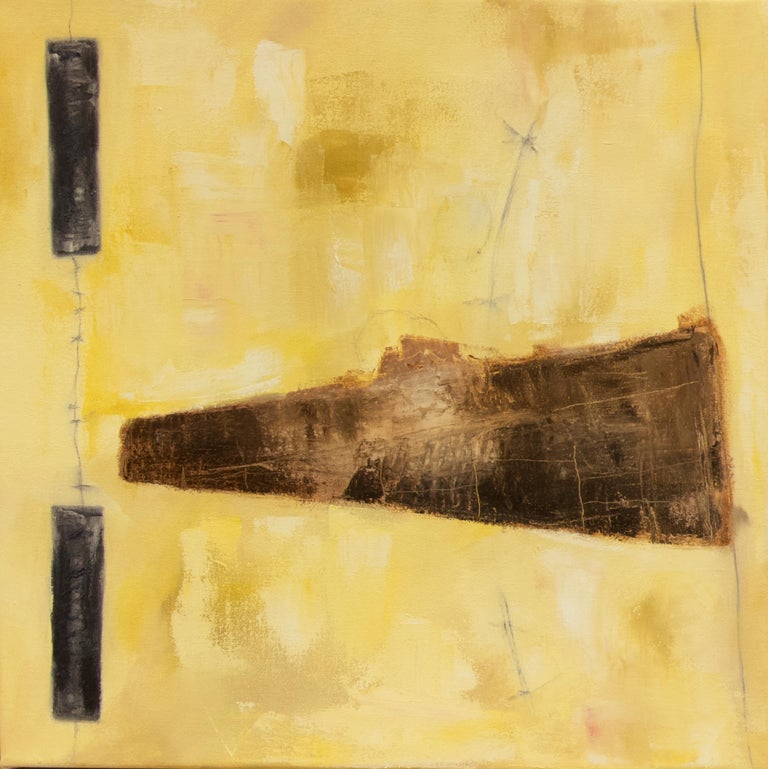 Vincent Salvati - Since March #6 Contemporary Original Abstract Oil ...