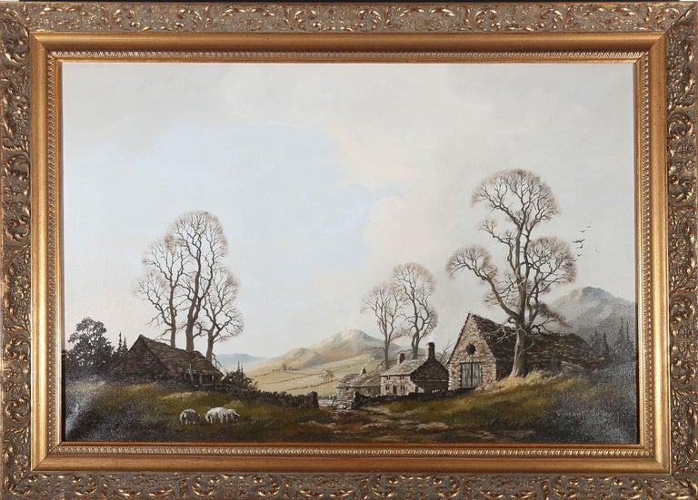 Vincent Selby - Vincent Selby (1919-2004) - 20th Century Oil, Farm in ...