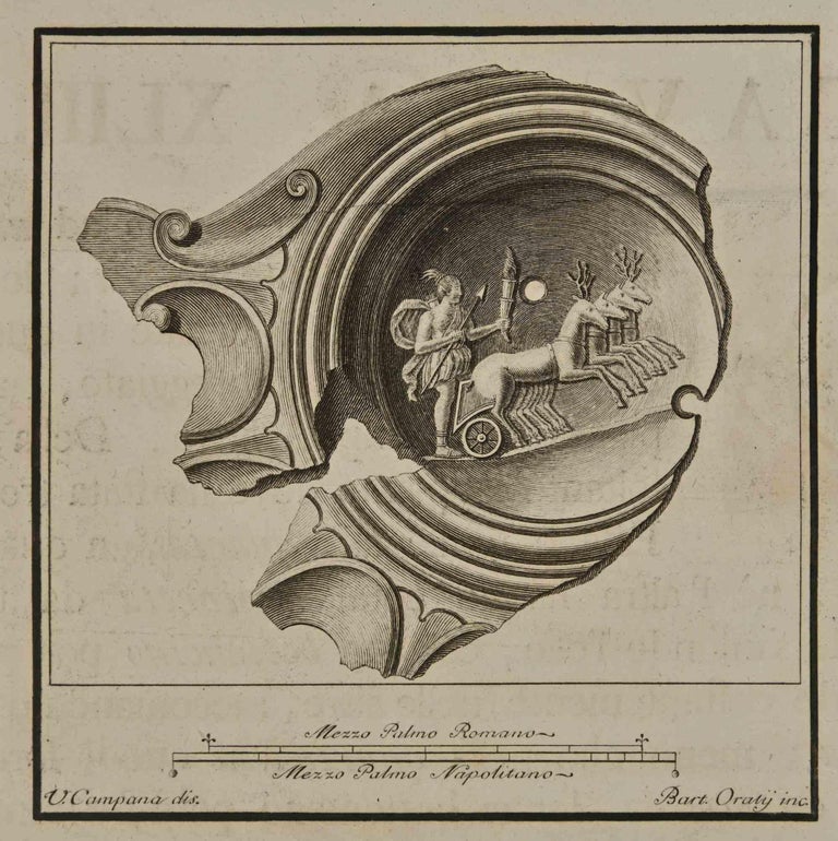 Vincenzo Campana - Ancient Roman Still Life - Etching by Vincenzo ...