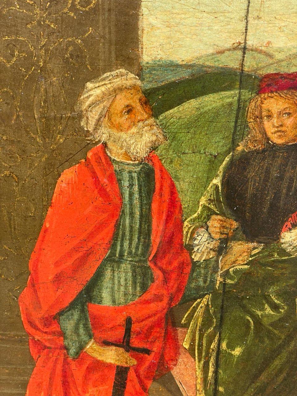 Vincenzo Frediani (Lucca master) - 15th century Tuscan predella ...