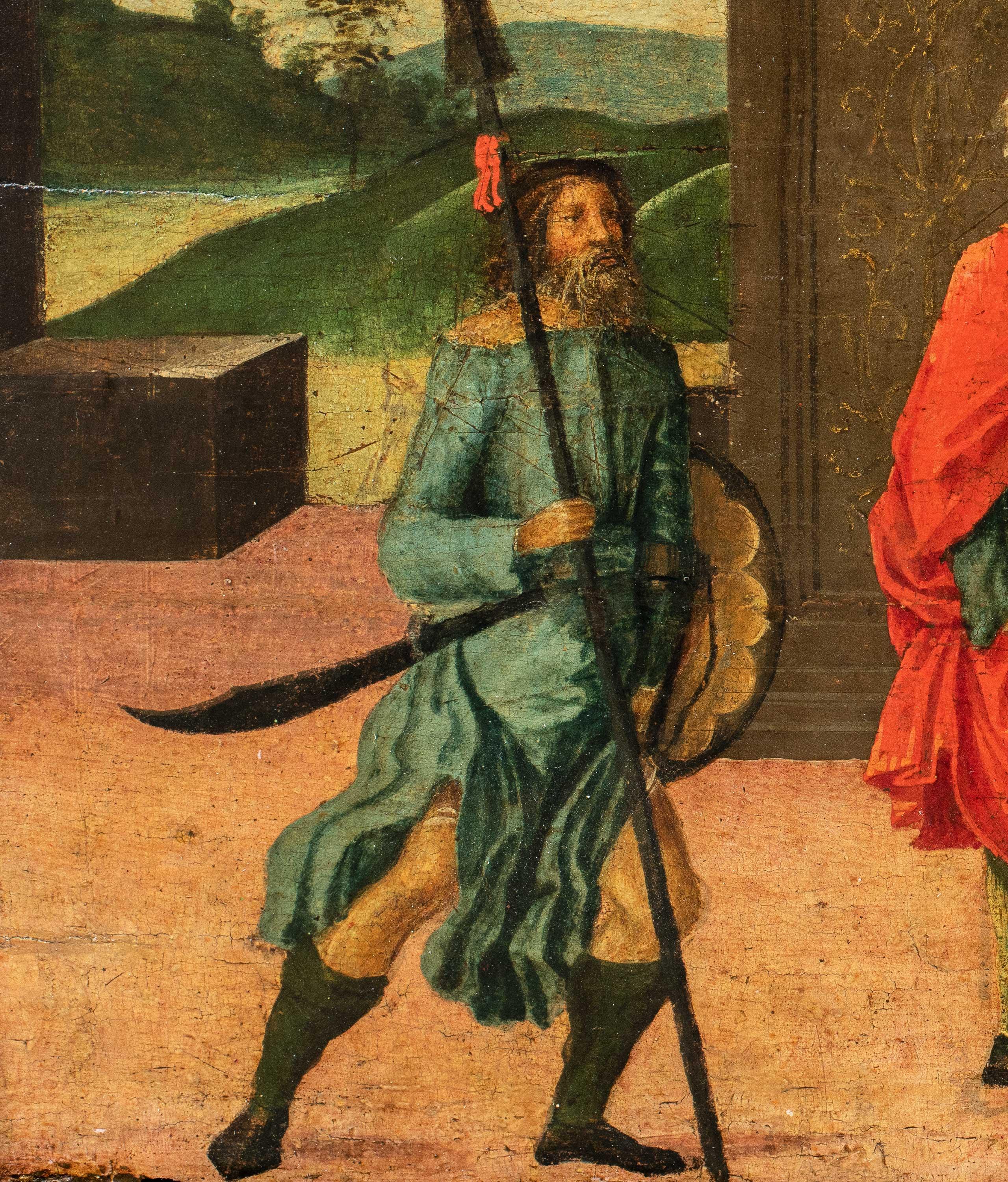 Vincenzo Frediani (Lucca master) - 15th century Tuscan predella ...
