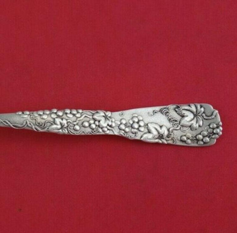 Vine by Tiffany and Co Sterling Silver Berry Spoon GW Leaf Shape with ...