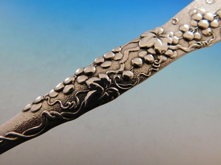 Vine by Tiffany and Co. Sterling Silver Salad Serving Fork with Grape ...