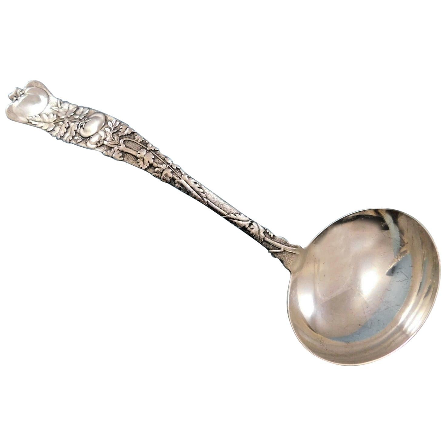 Chrysanthemum by Tiffany and Co Sterling Silver Gravy Ladle Plain Bowl ...