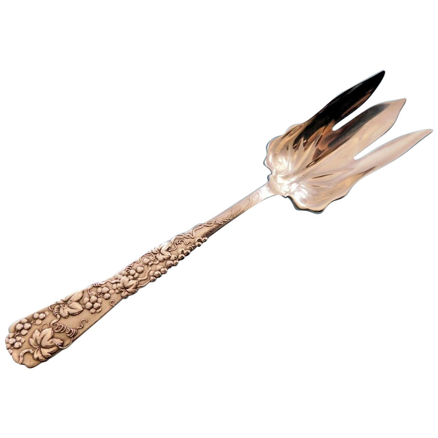 Vine by Tiffany and Co. Sterling Silver Salad Serving Fork with Grape ...