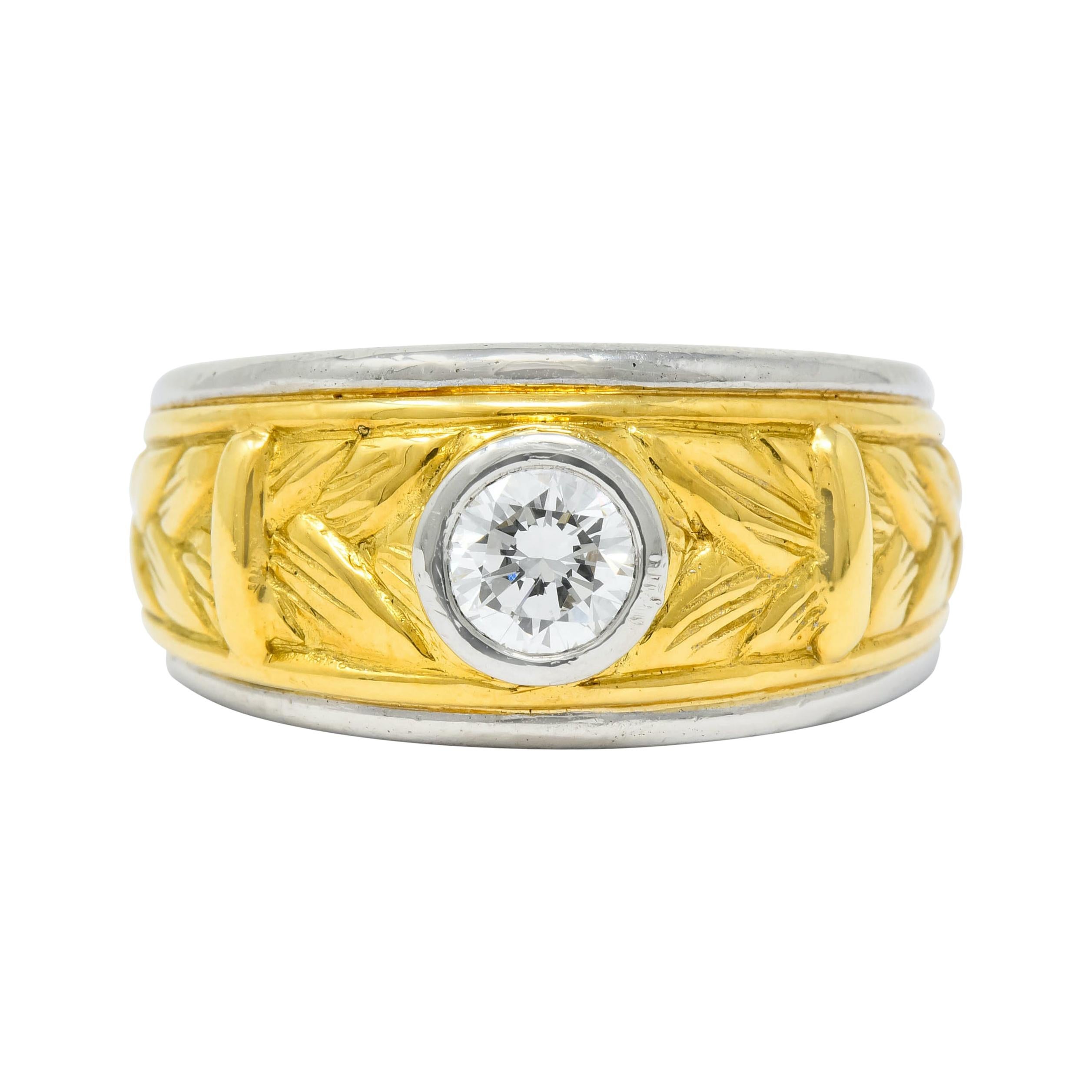 .35 Carat Diamond Platinum Engagement Ring For Sale at 1stDibs | 35 ct ...