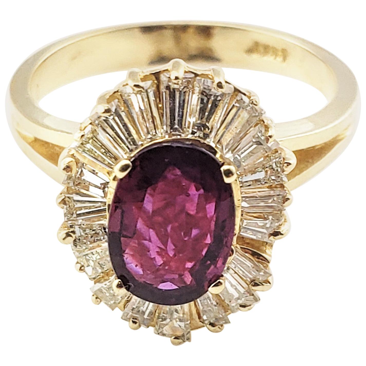 Faraone Gold and Ruby Ring at 1stDibs