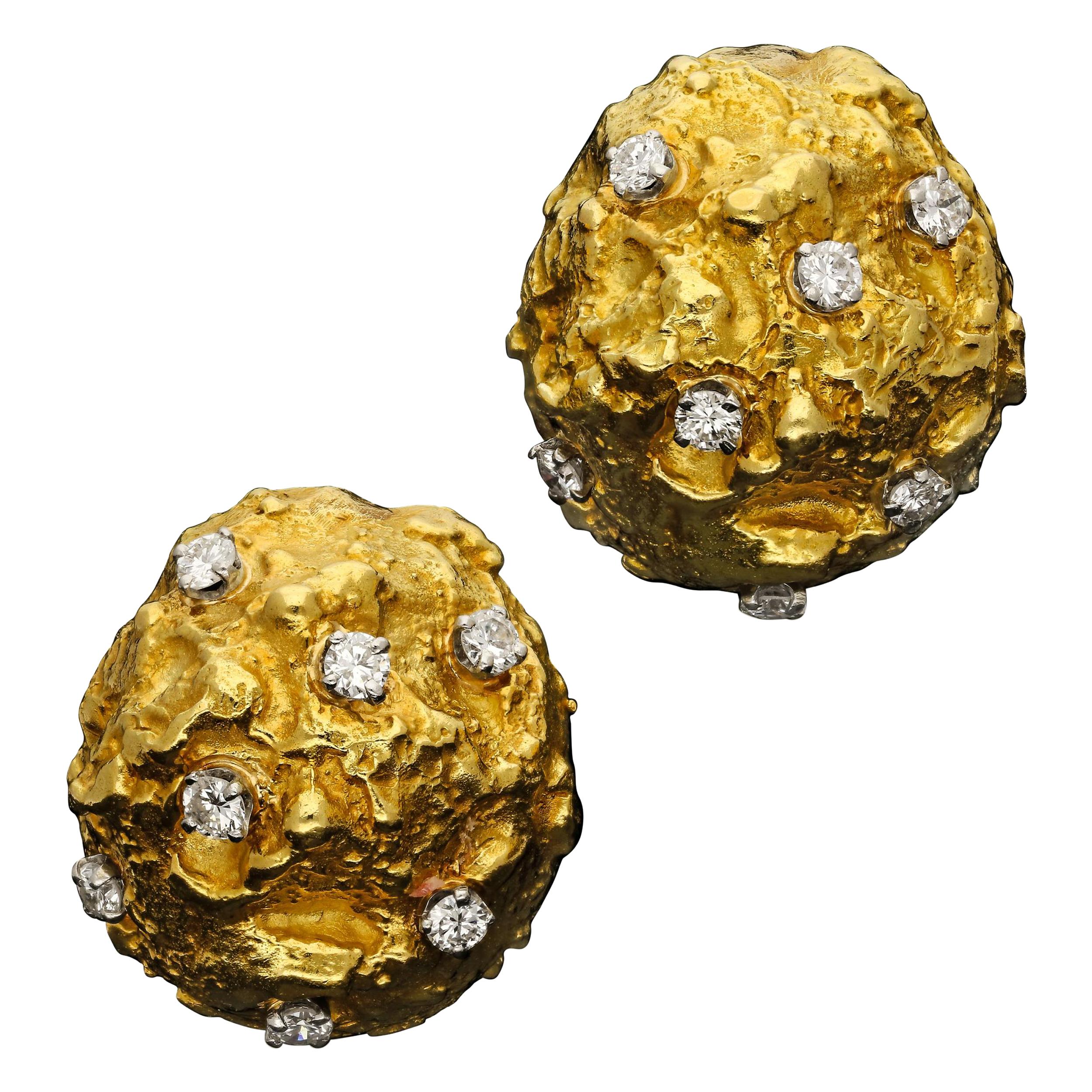 Van Cleef and Arpels, David Webb Unique Leopard Diamond Watch For Sale ...