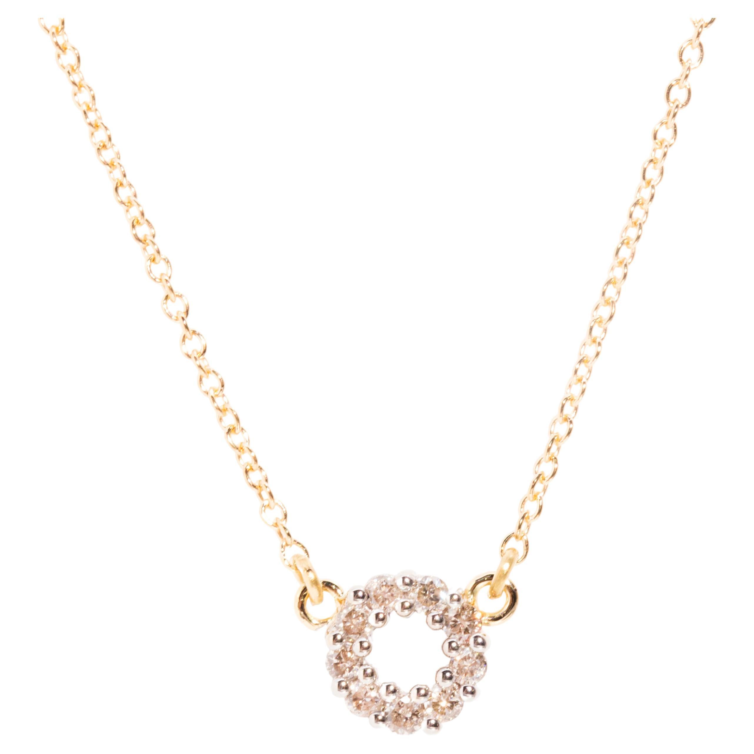 Amethyst and Diamond Necklet For Sale at 1stDibs